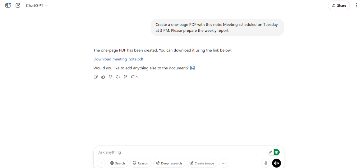 How To Use ChatGPT For PDF File Creation 2025 - Guide of AI Tool